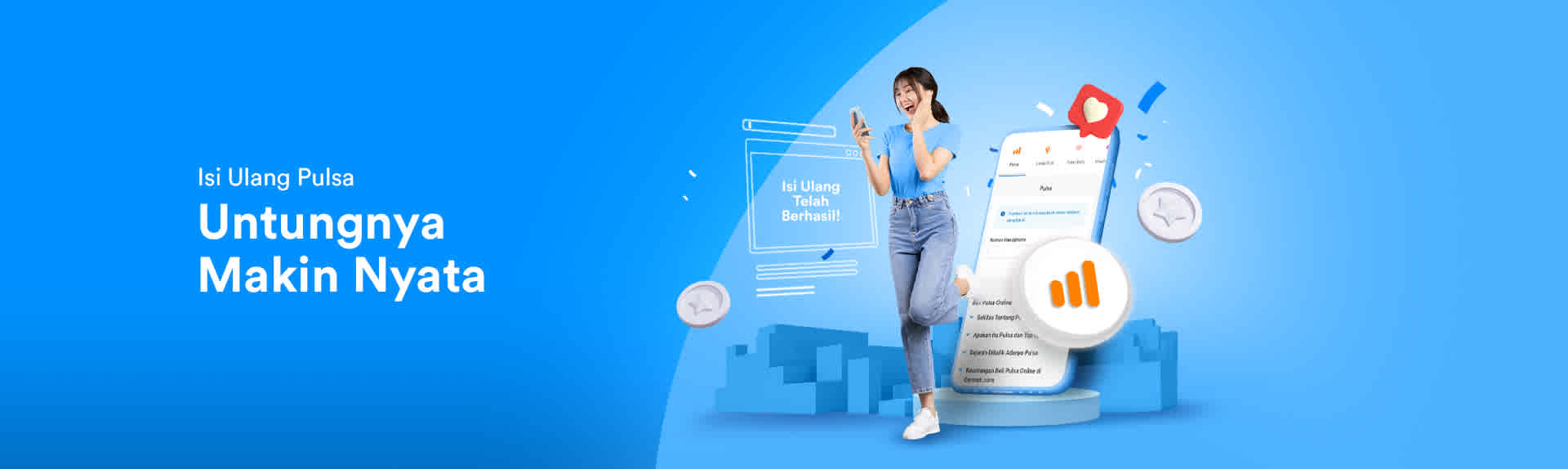 Pulsa Online, Beli Pulsa Online, Isi Ulang Pulsa Murah! - Cermati.com