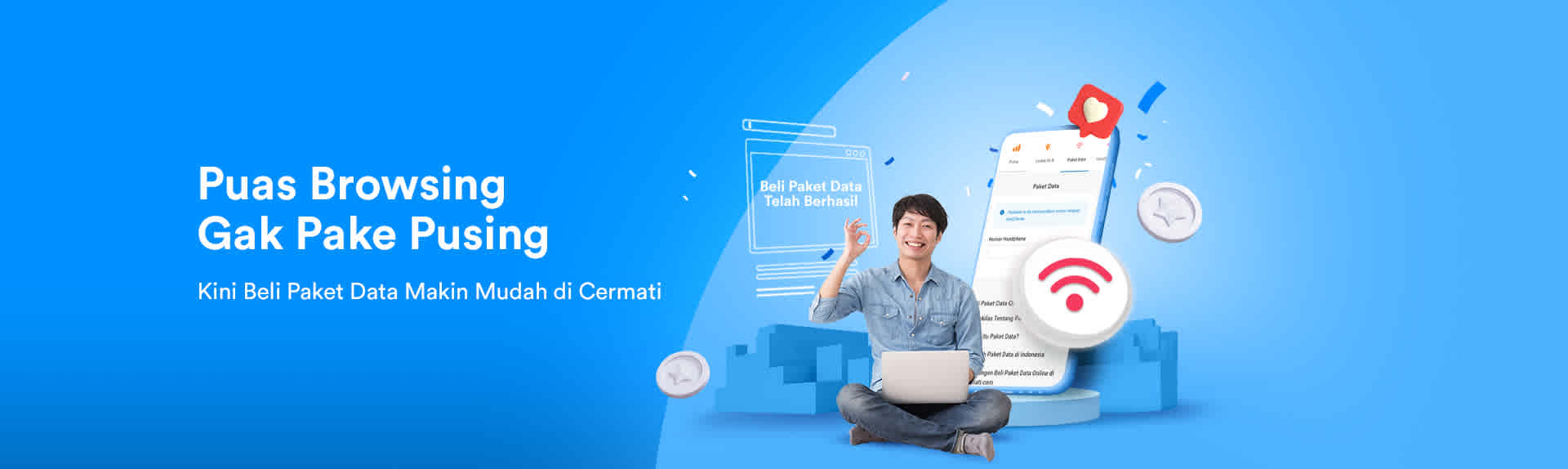 Paket Data Internet Murah! Jual Paket Data Termurah Online - Cermati.com