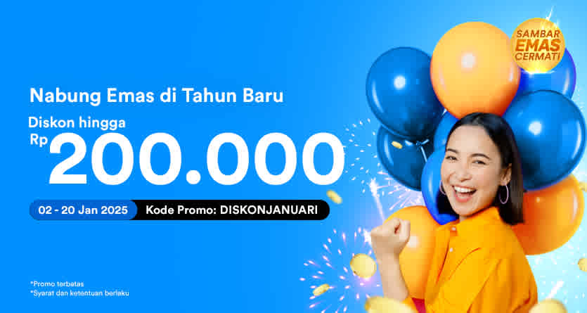 Emas Digital - DISKONJANUARI - Cermati.com
