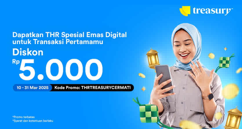 Emas Digital - THRTREASURYCERMATI - Cermati.com
