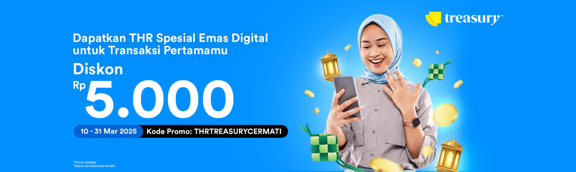 Emas Digital - THRTREASURYCERMATI - Cermati.com