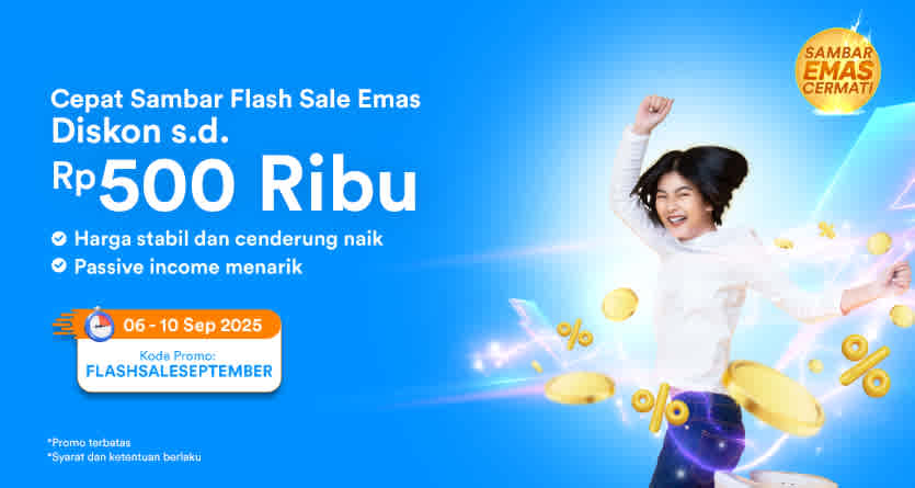 Emas Digital - FLASHSALESEPTEMBER - Cermati.com