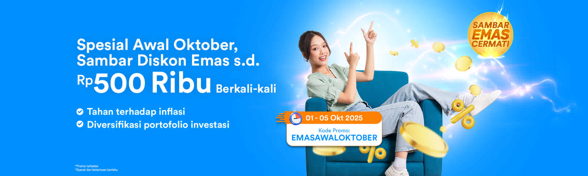 Emas Digital - EMASAWALOKTOBER - Cermati.com