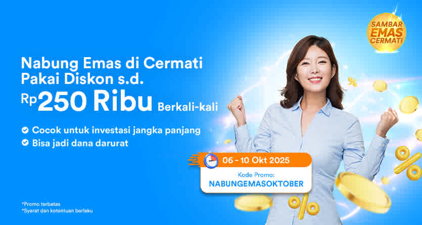 Emas Digital - NABUNGEMASOKTOBER - Cermati.com