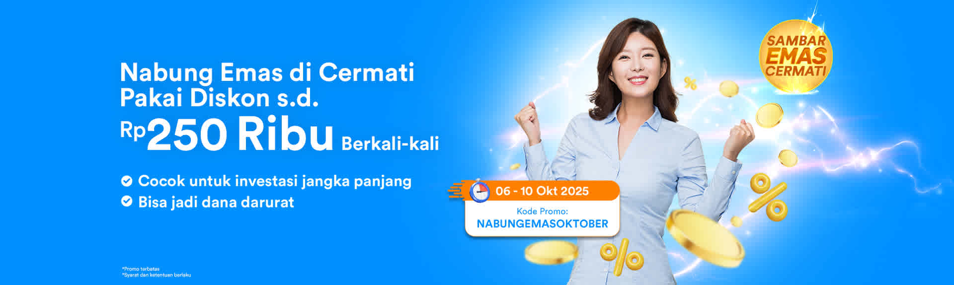 Emas Digital - NABUNGEMASOKTOBER - Cermati.com