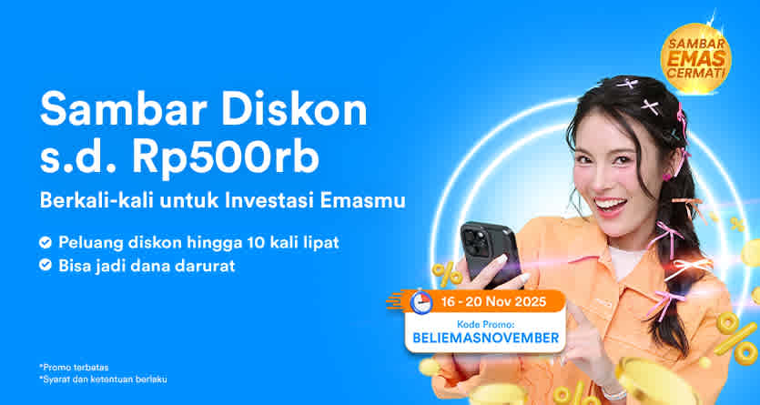 Emas Digital - BELIEMASNOVEMBER - Cermati.com