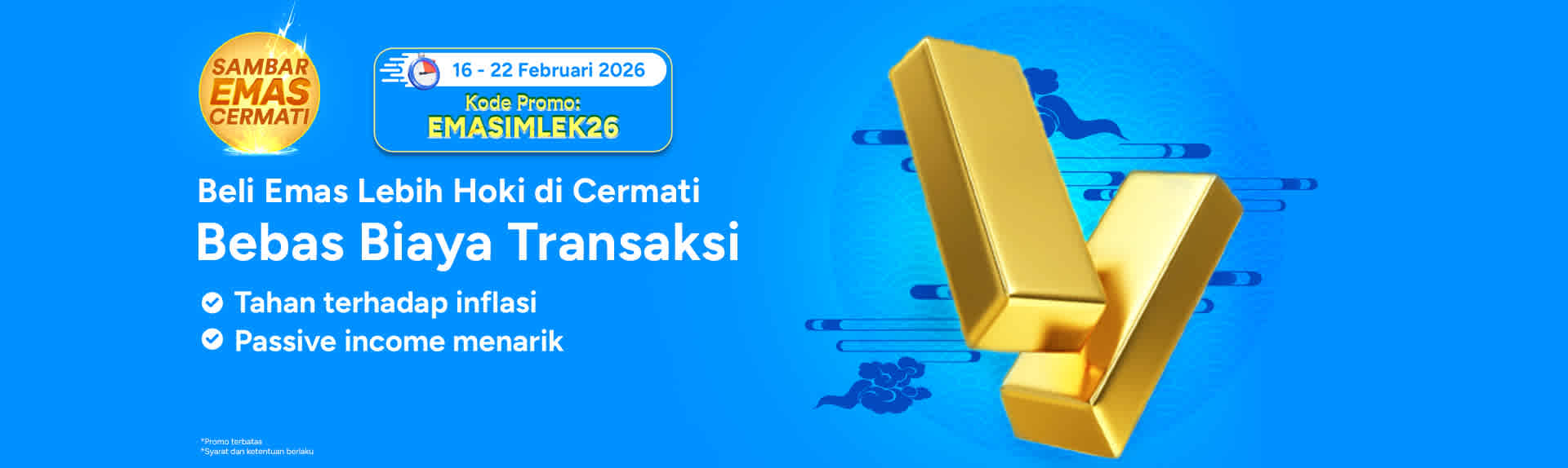 Emas Digital - EMASIMLEK26 - Cermati.com