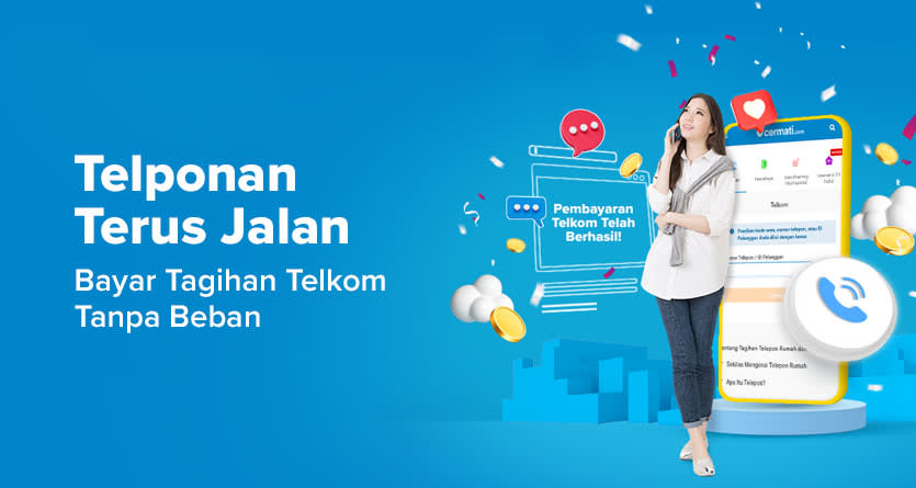 Bayar Telepon Rumah Telkom Online! Bayar Tagihan dengan Praktis ...