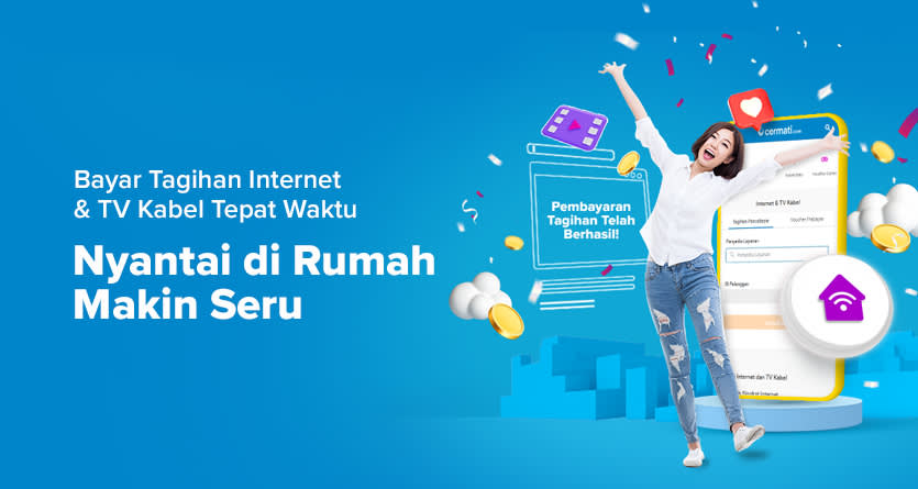Bayar Paket Internet Murah dan TV Kabel Rumah Terbaik! - Cermati.com