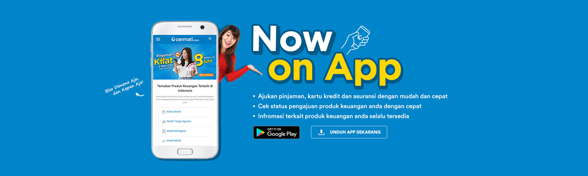 Cermati: Pinjaman, Kartu Kredit, Asuransi & Tagihan Online - Cermati