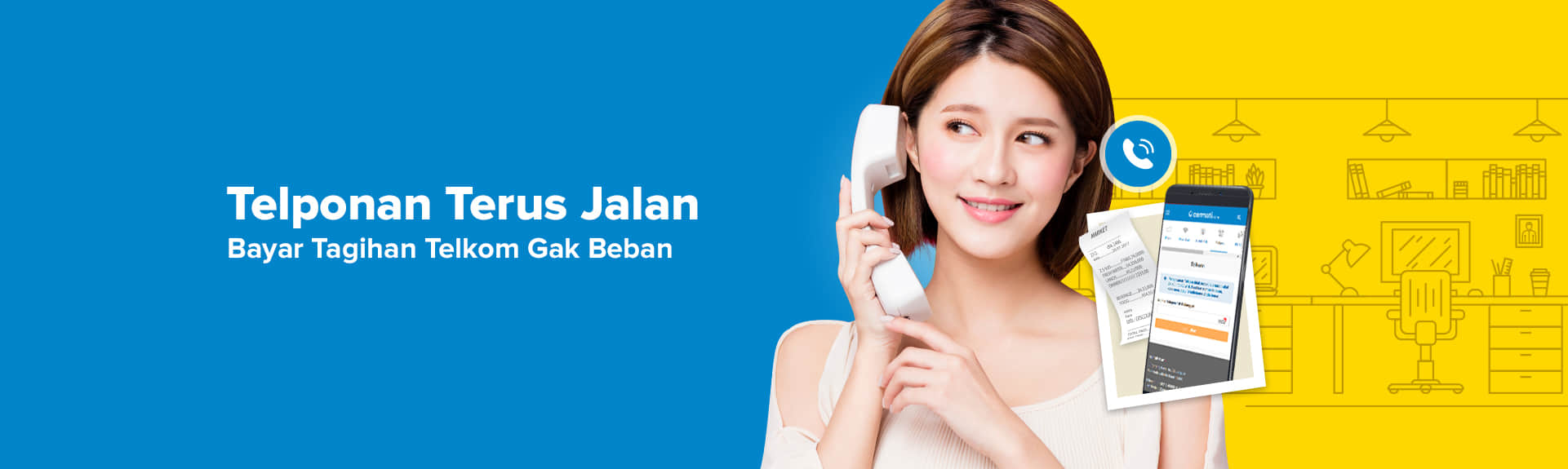 Bayar Telepon Rumah Telkom Online! Bayar Tagihan dengan Praktis ...