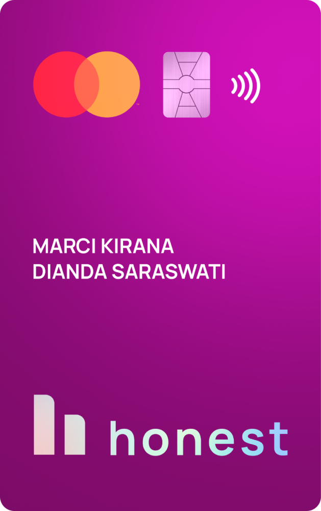 Ajukan kartu kredit Honest Card online di Cermati - Cermati.com