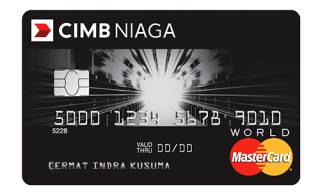 Kartu Kredit CIMB Niaga World MasterCard - Cermati.com