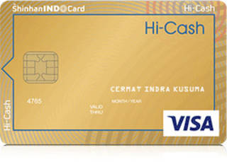 Kartu Kredit Shinhan Indo Card Hi-Cash (Gold) - Cermati.com