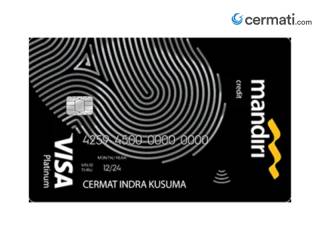 Review Kartu Kredit: Mandiri Platinum Card - Cermati.com